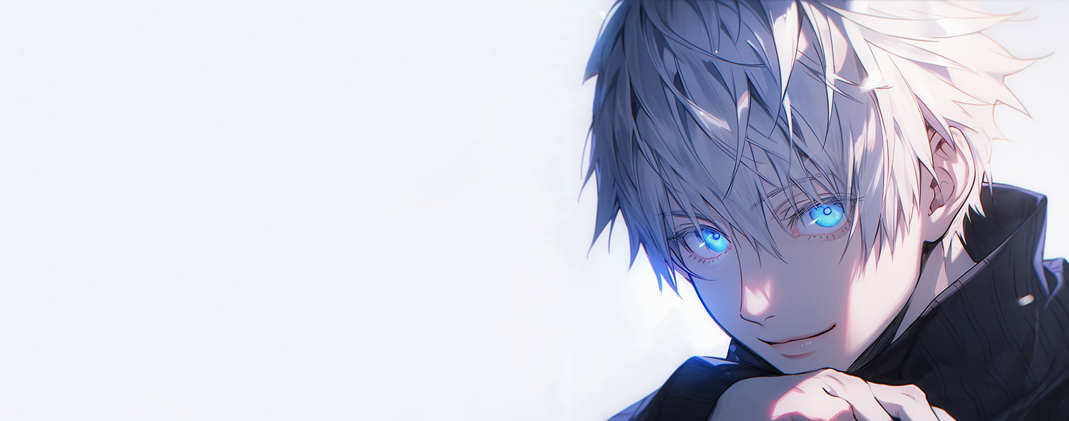 Satoru Gojo Cosplay Contacts – PRIMAL ® Contact Lenses