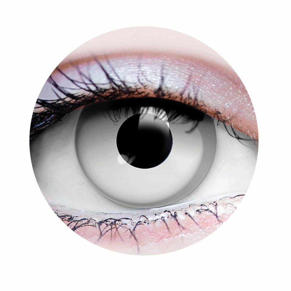 White Contact Lenses for Halloween & Cosplay – PRIMAL ® Contact Lenses