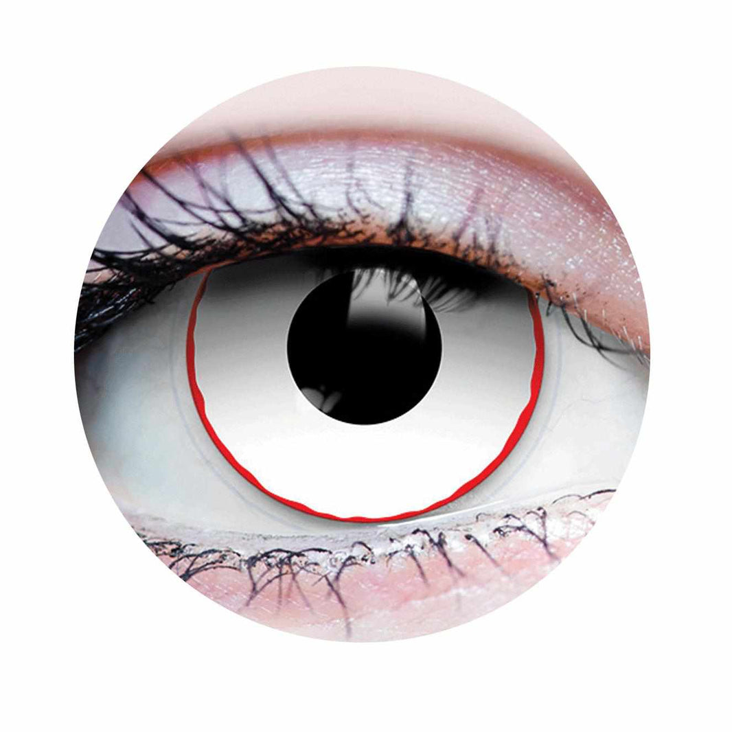 Red Colored Contacts for Halloween & Cosplay – PRIMAL ® Contact Lenses