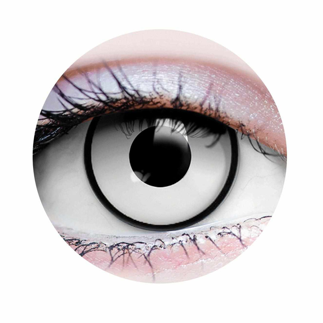 White Contact Lenses for Halloween & Cosplay – PRIMAL ® Contact Lenses